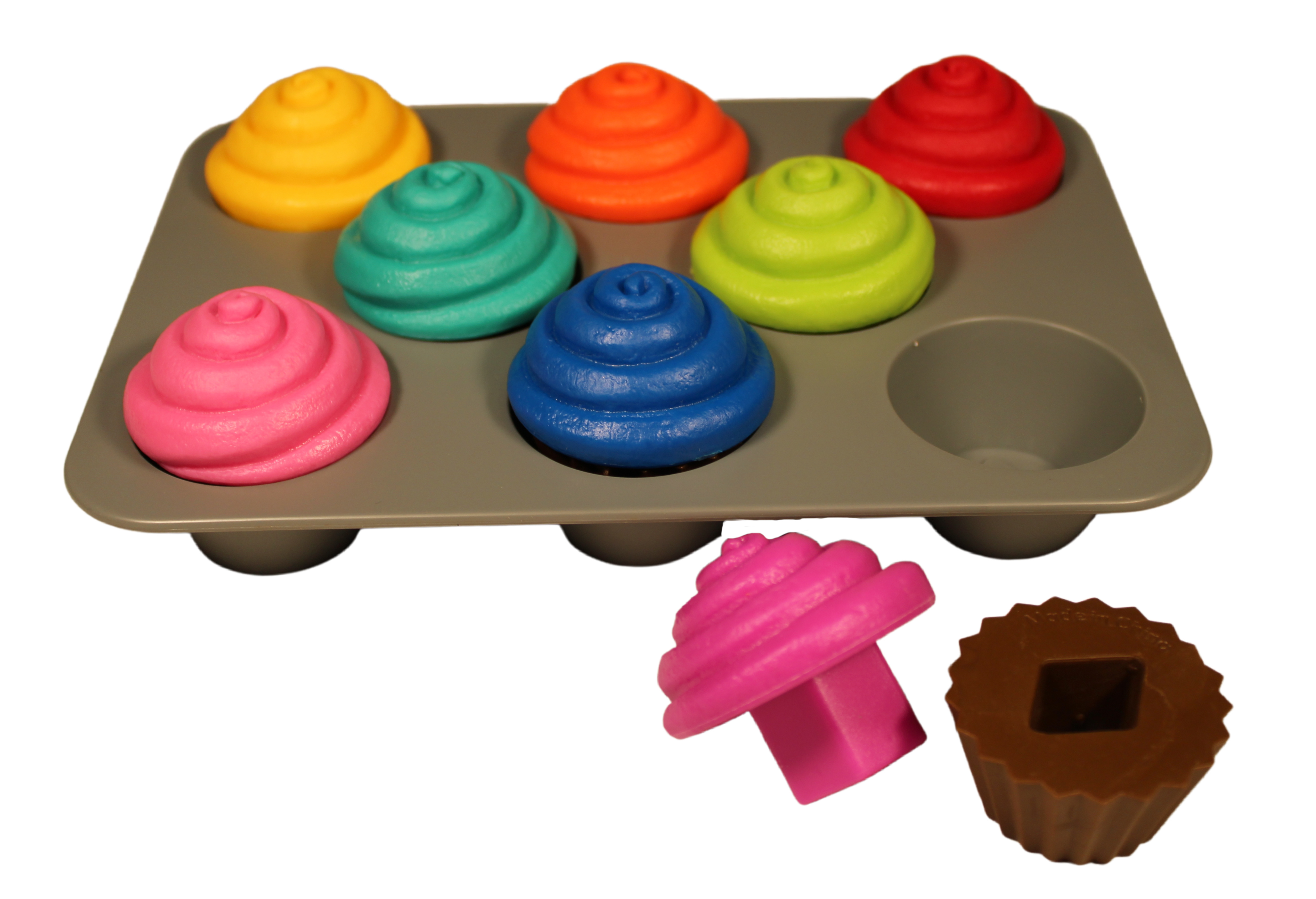 Shape Sorting Cupcakes | West Des Moines Public Library