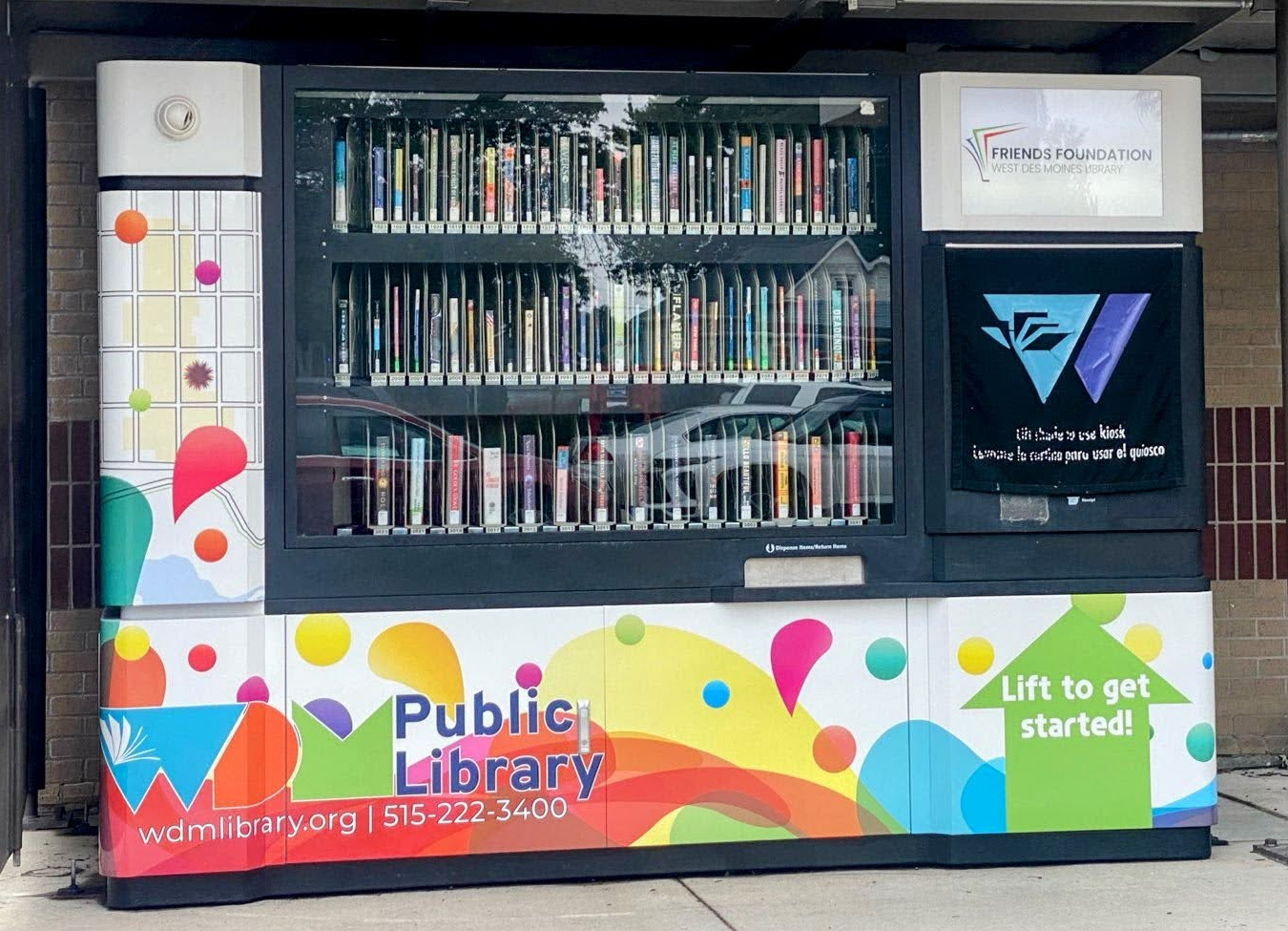 Valley Junction Library Kiosk | West Des Moines Public Library
