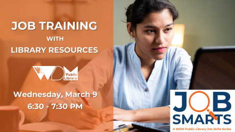 Job Training with Library Resources | West Des Moines Public Library